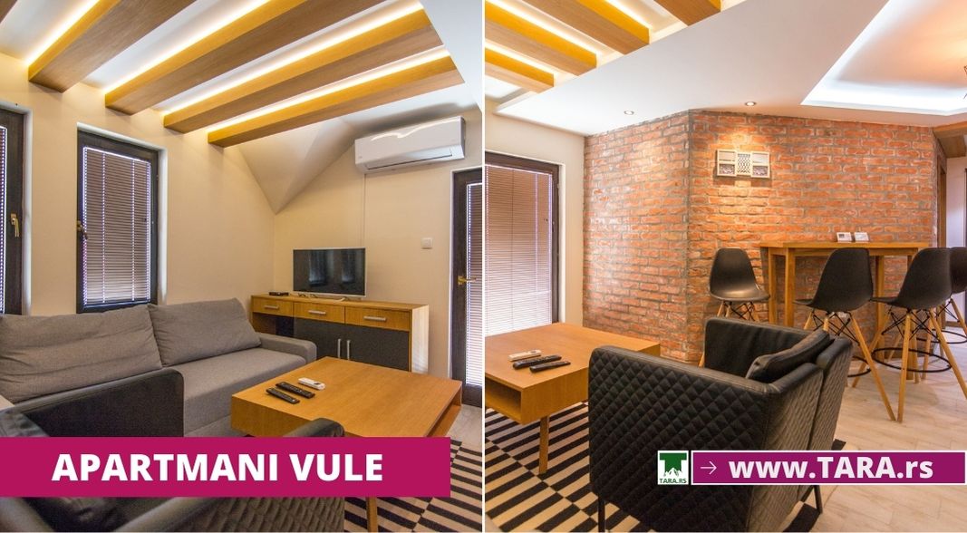 Apartmani VULE - SMEŠTAJ NA TARI - Vikendice, apartmani, brvnare ...